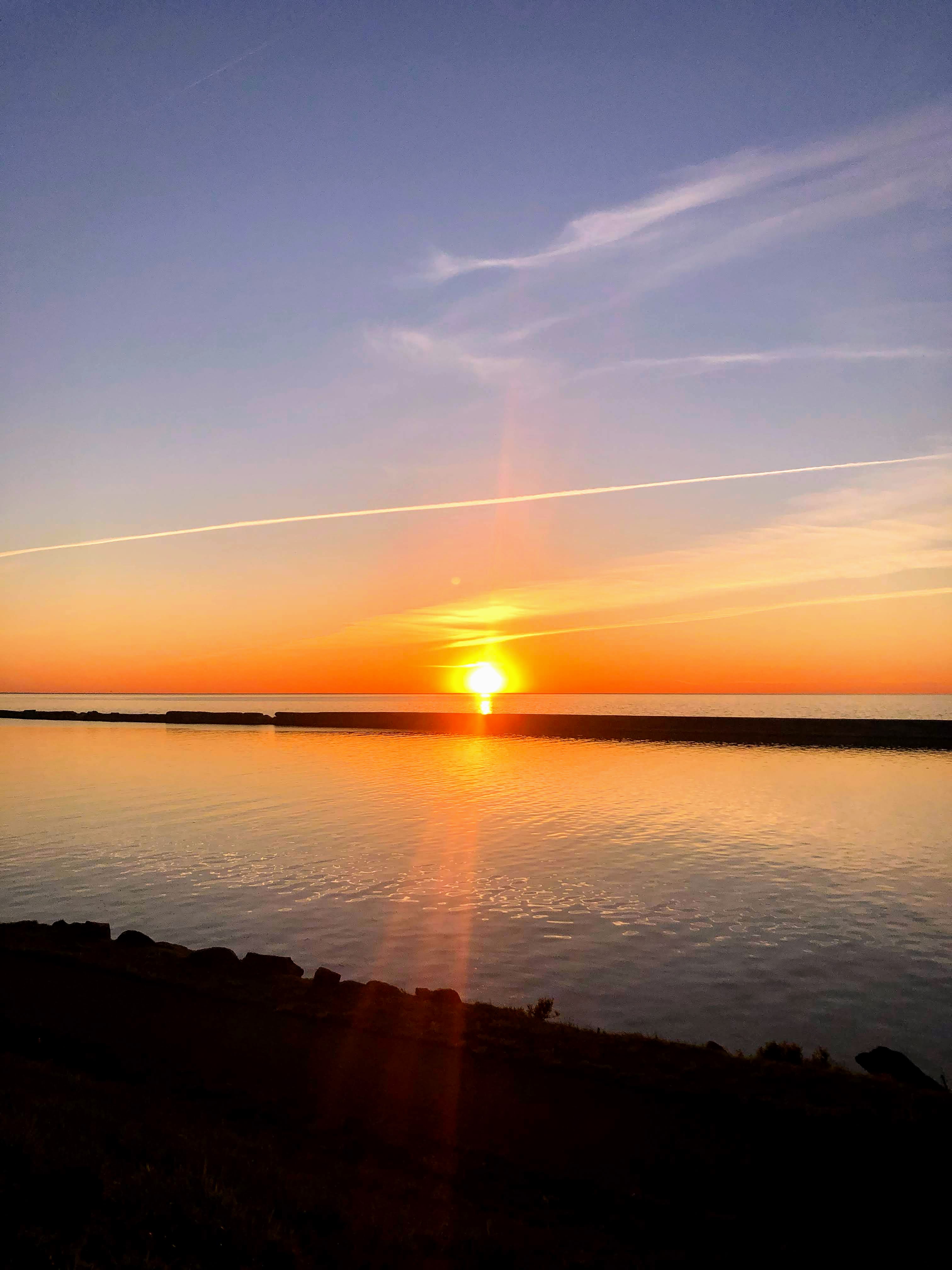 Sunset at Lake Ontario in Oswego, New York – Under The Sun